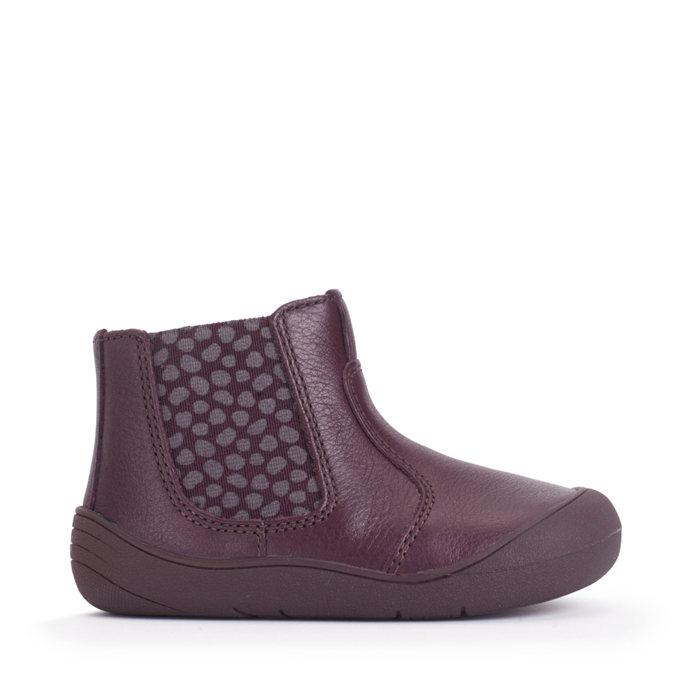 Start Rite - Little Chelsea - Burgundy - Boots – Colton Footwear