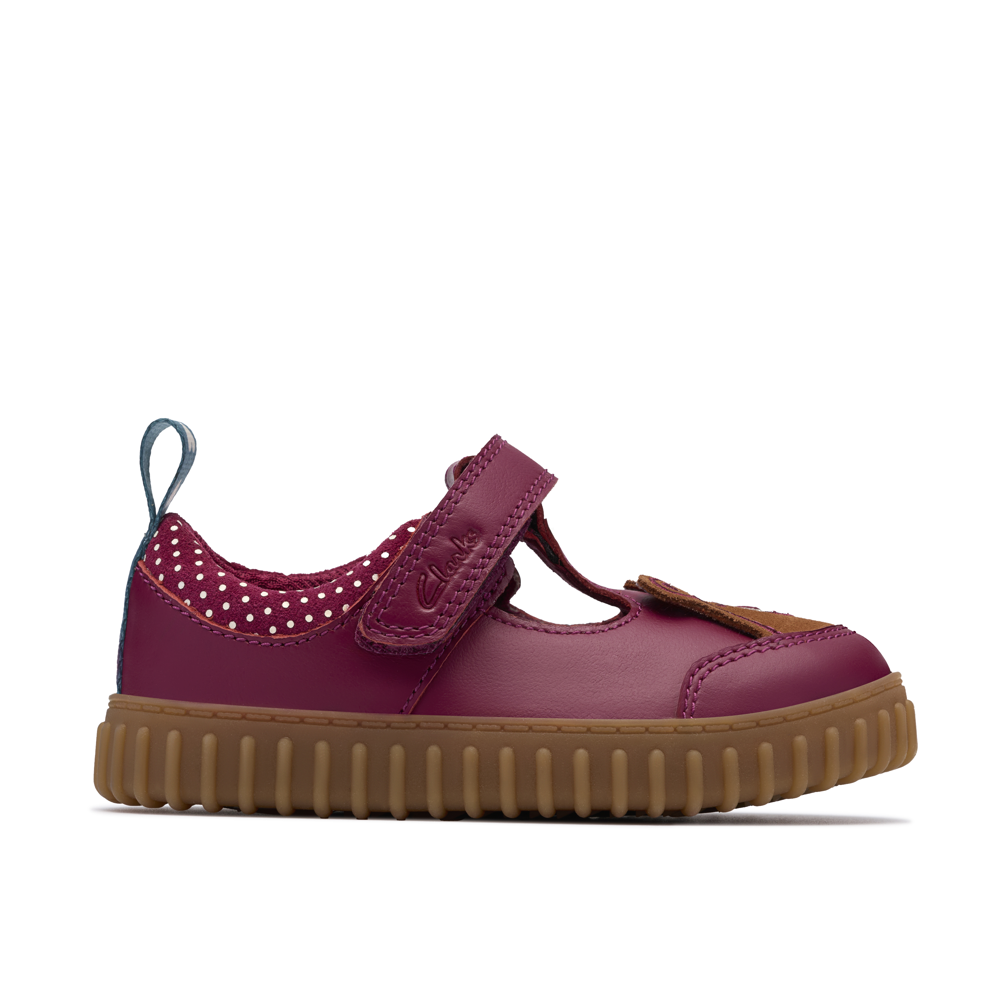 Clarks - Cove Glow T. - Berry - Shoes – Colton Footwear