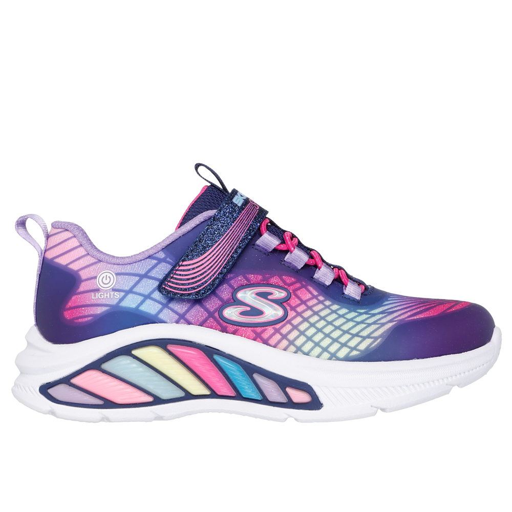 Skechers - Rainbow Cruisers - Navy Multi - Trainers – Colton Footwear