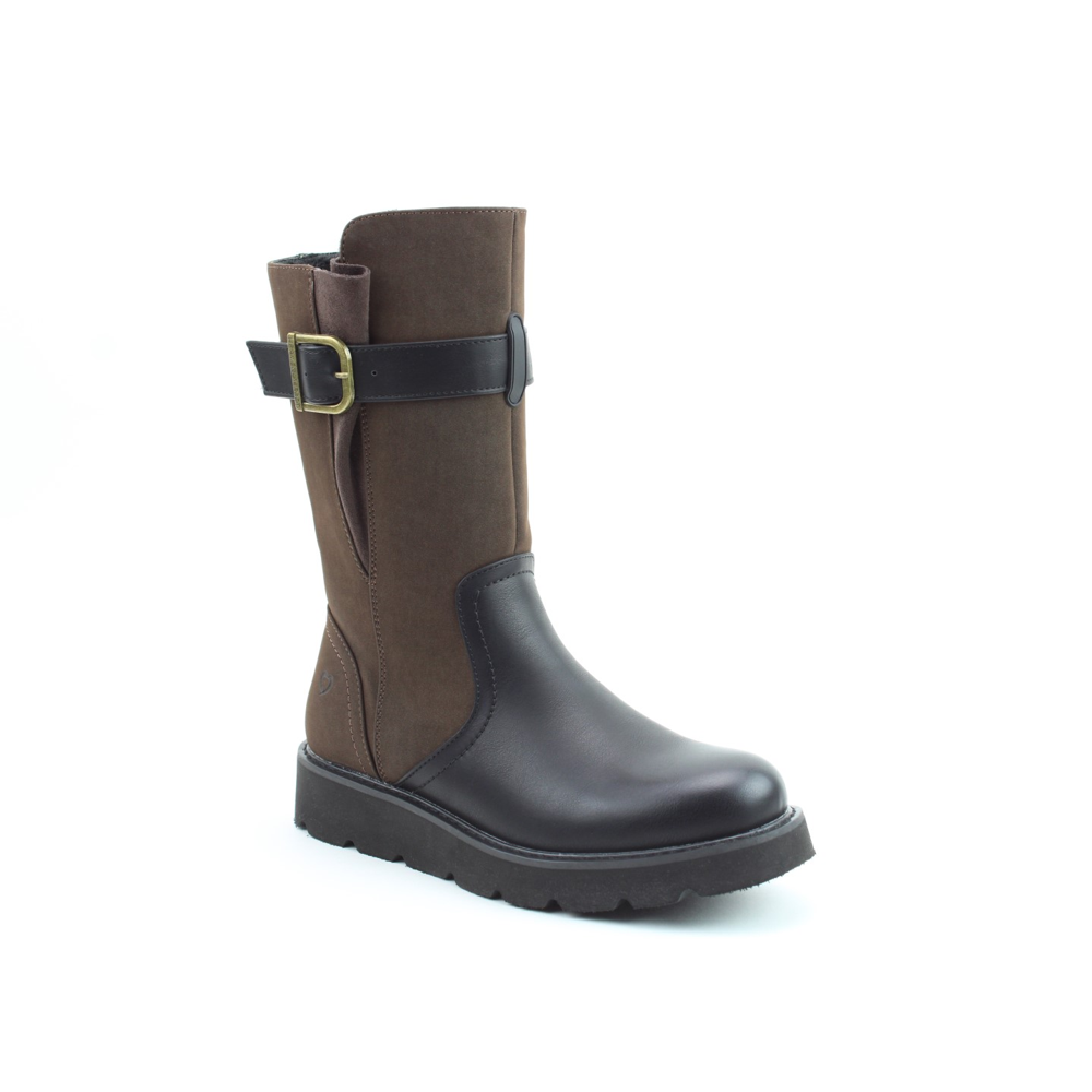 Heavenly Feet - Kin Kombo - Black/Chocolate - Boots – Colton Footwear