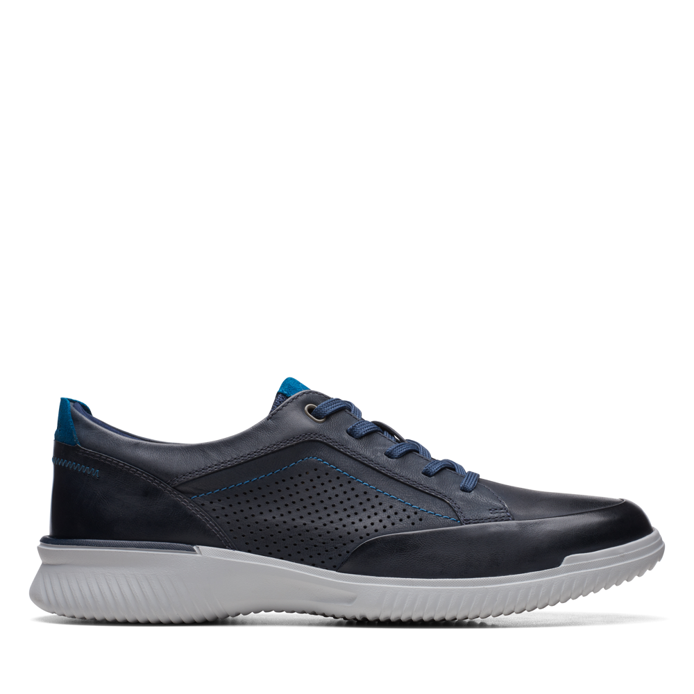 Donaway Run - Navy Leather – Colton Footwear