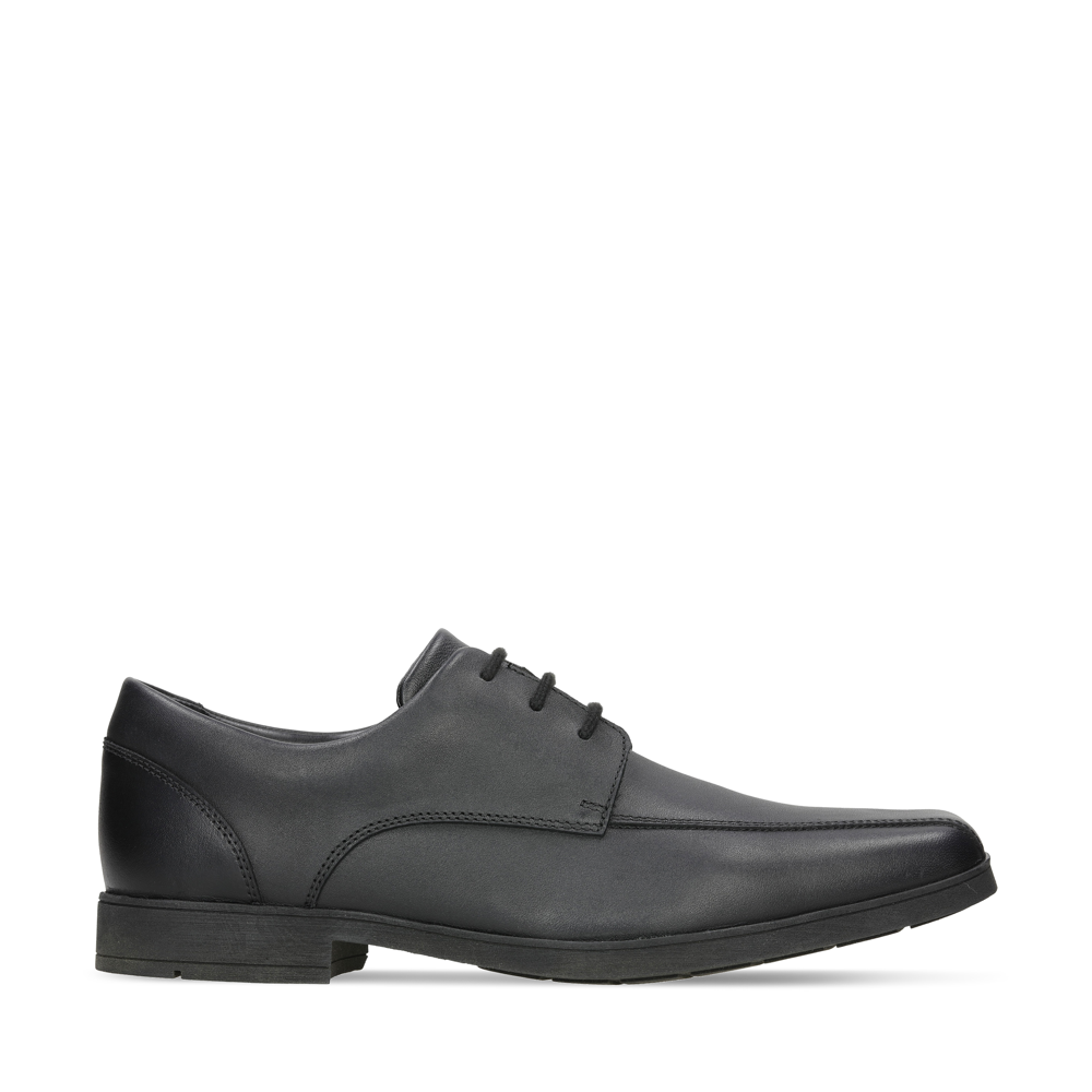 Scala Step Y - Black Leather – Colton Footwear